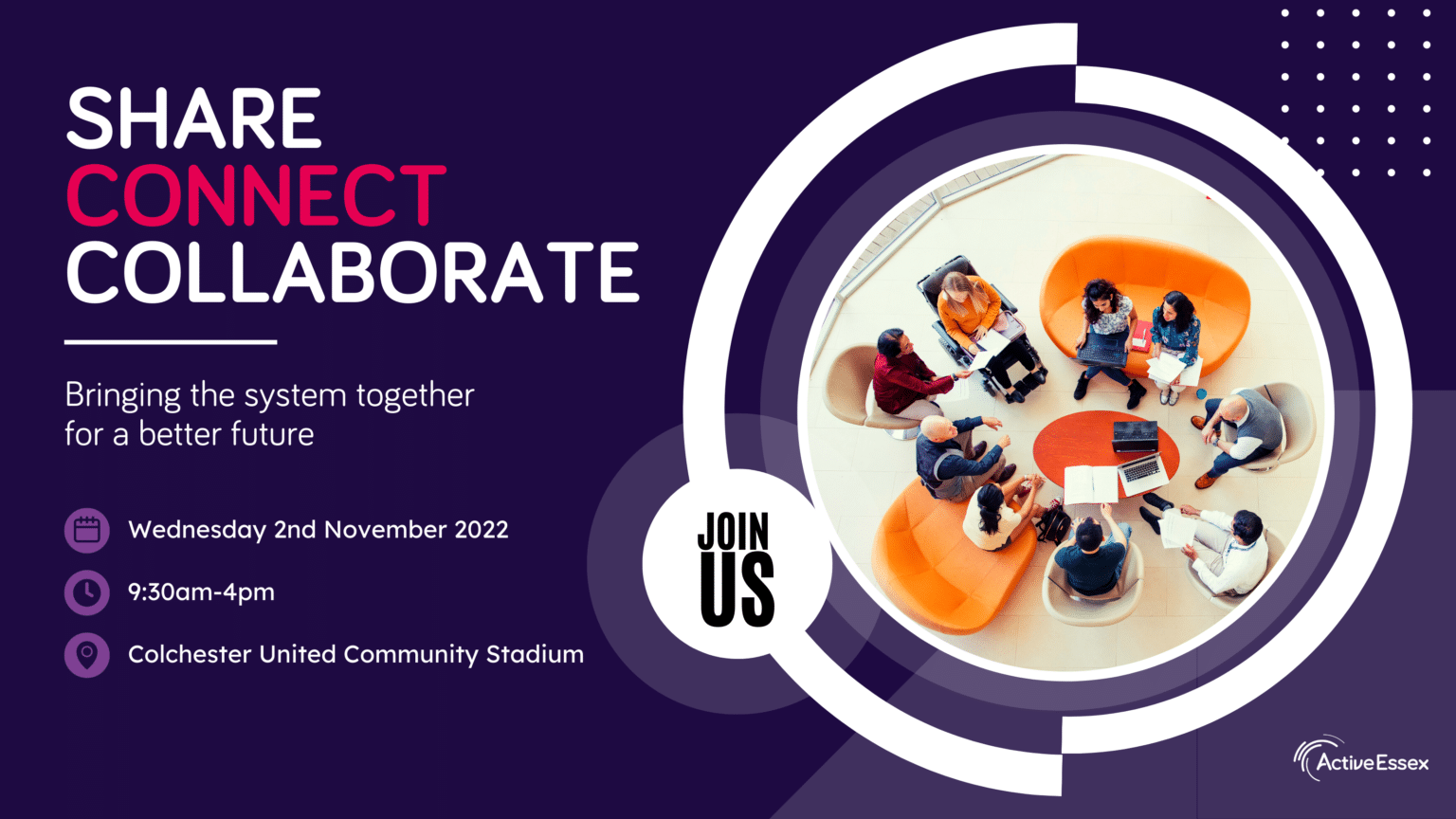 Share - Connect - Collaborate - Active Essex