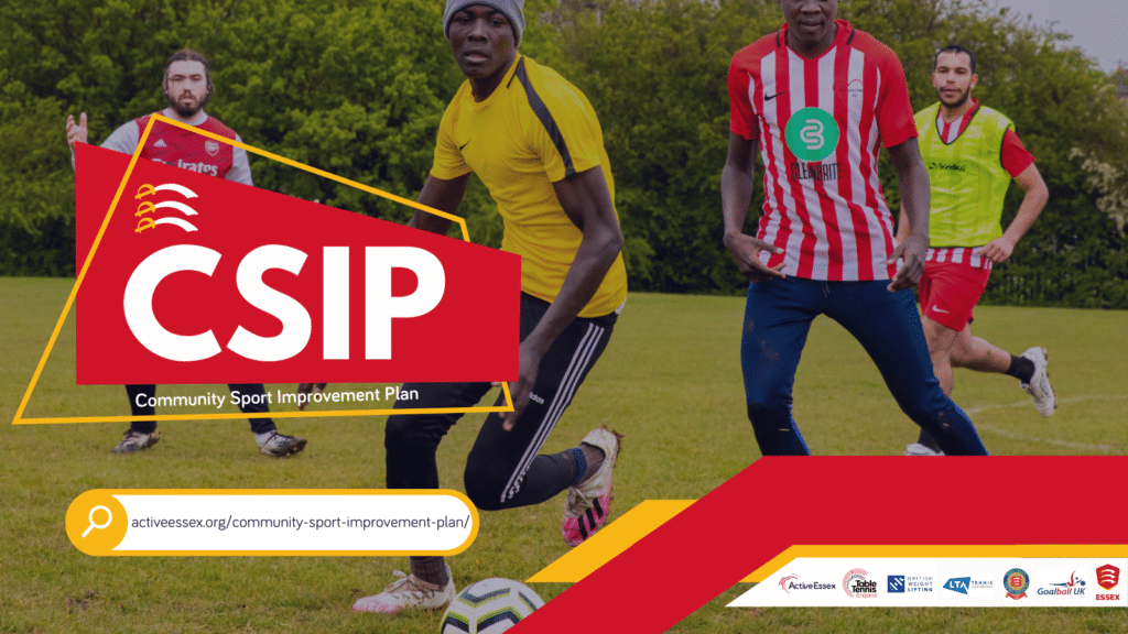 Active Essex and National Governing Bodies launch Community Sport Improvement Plan (CSIP ...