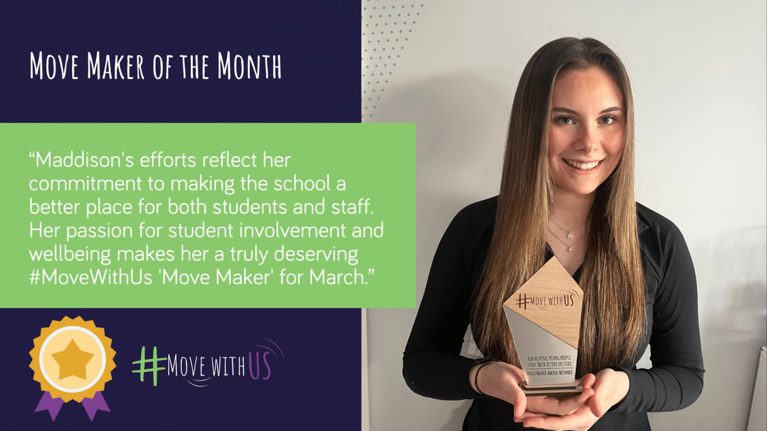 Maddison - March Move Maker - Active Essex